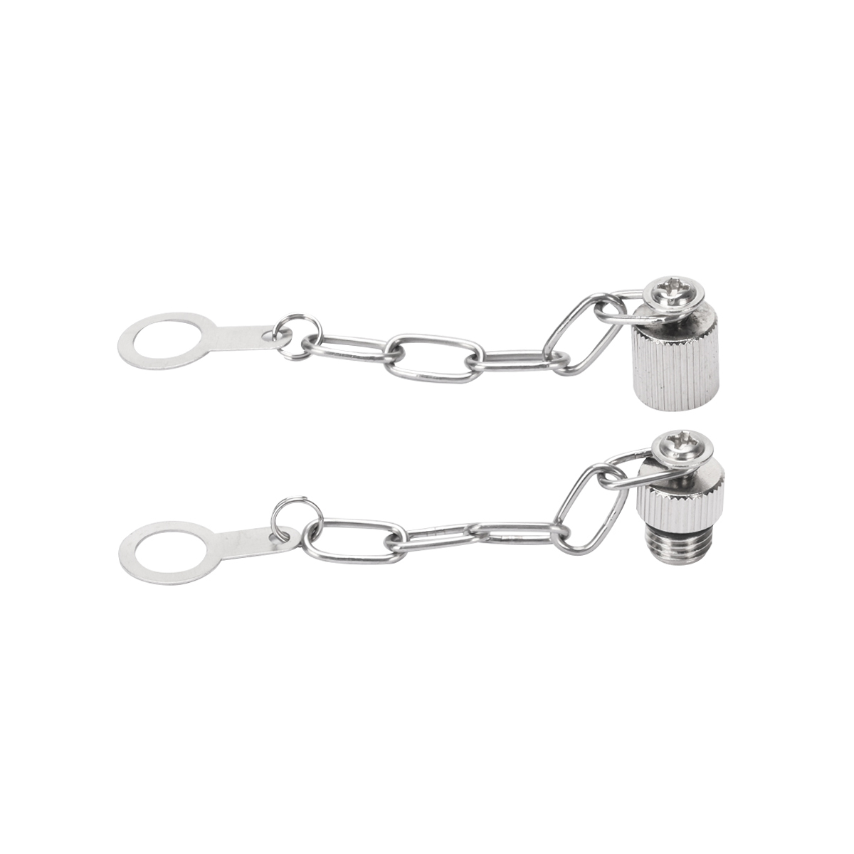 M8 female and male connector cap metal for weatherproof and dustproof ...